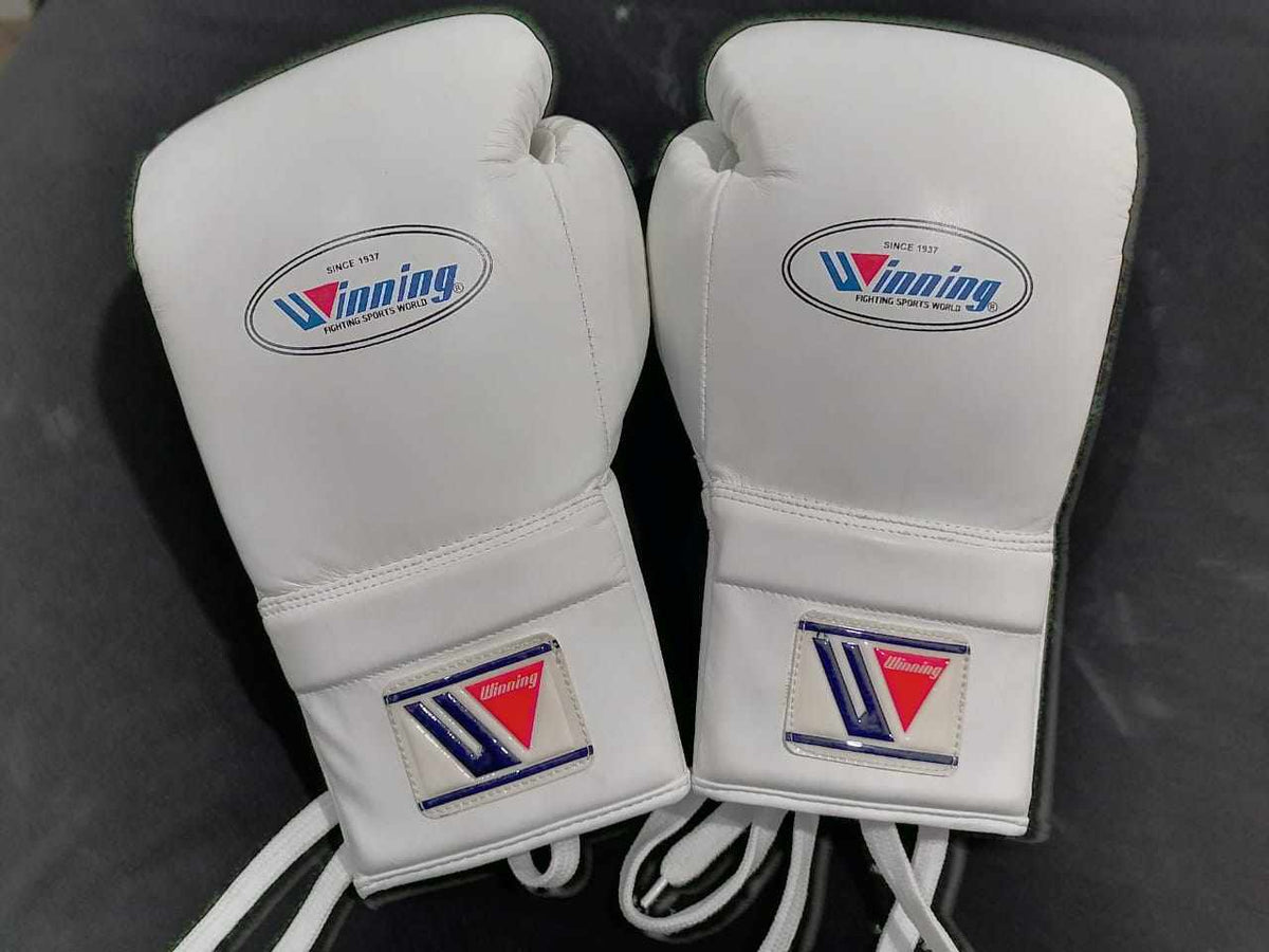 Gants de boxe WINNING (Blanc) | Esprit-boxe.com & Esprit-Boxe.com