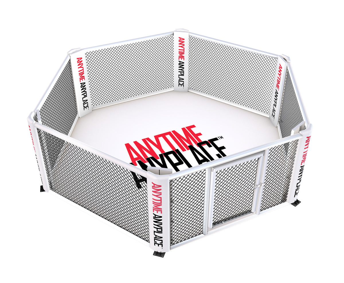 Cage MMA hexagonale (au sol) | Esprit-boxe.com & Esprit-Boxe.com